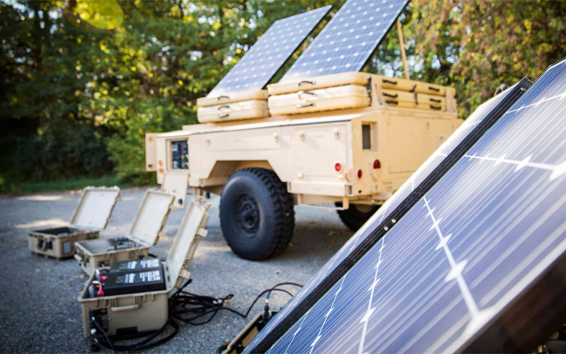 Trailer-Mounted Power Systems For Combat Operations